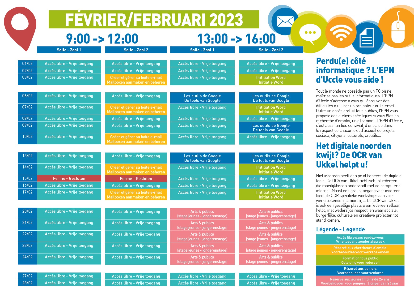 Espace Public Numérique (EPN) | Uccle
